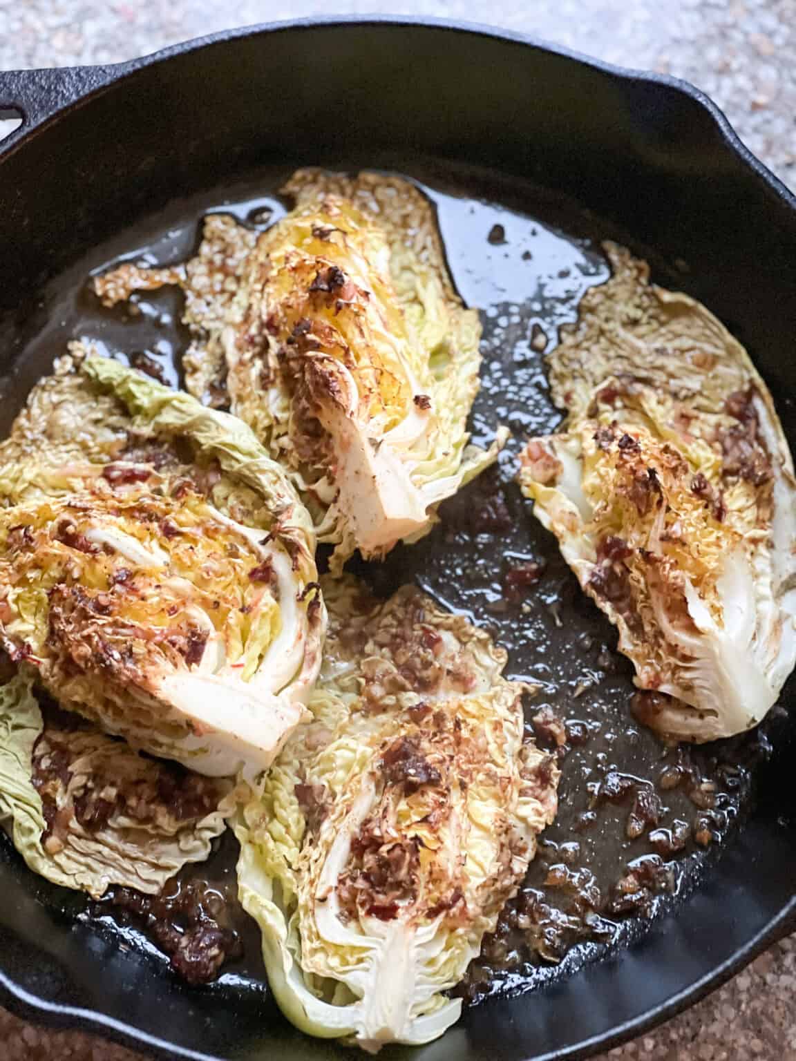 Easy Chipotle Lime Roasted Baby Savoy Cabbage Recipe - Cooking With Our CSA