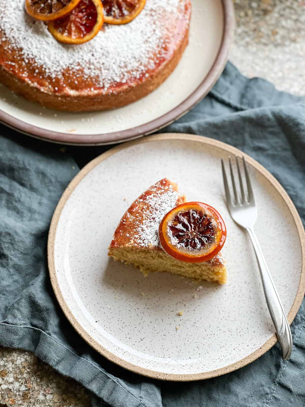 Blood Orange and Vanilla Olive Oil Snack Cake Recipe - Cooking With Our CSA